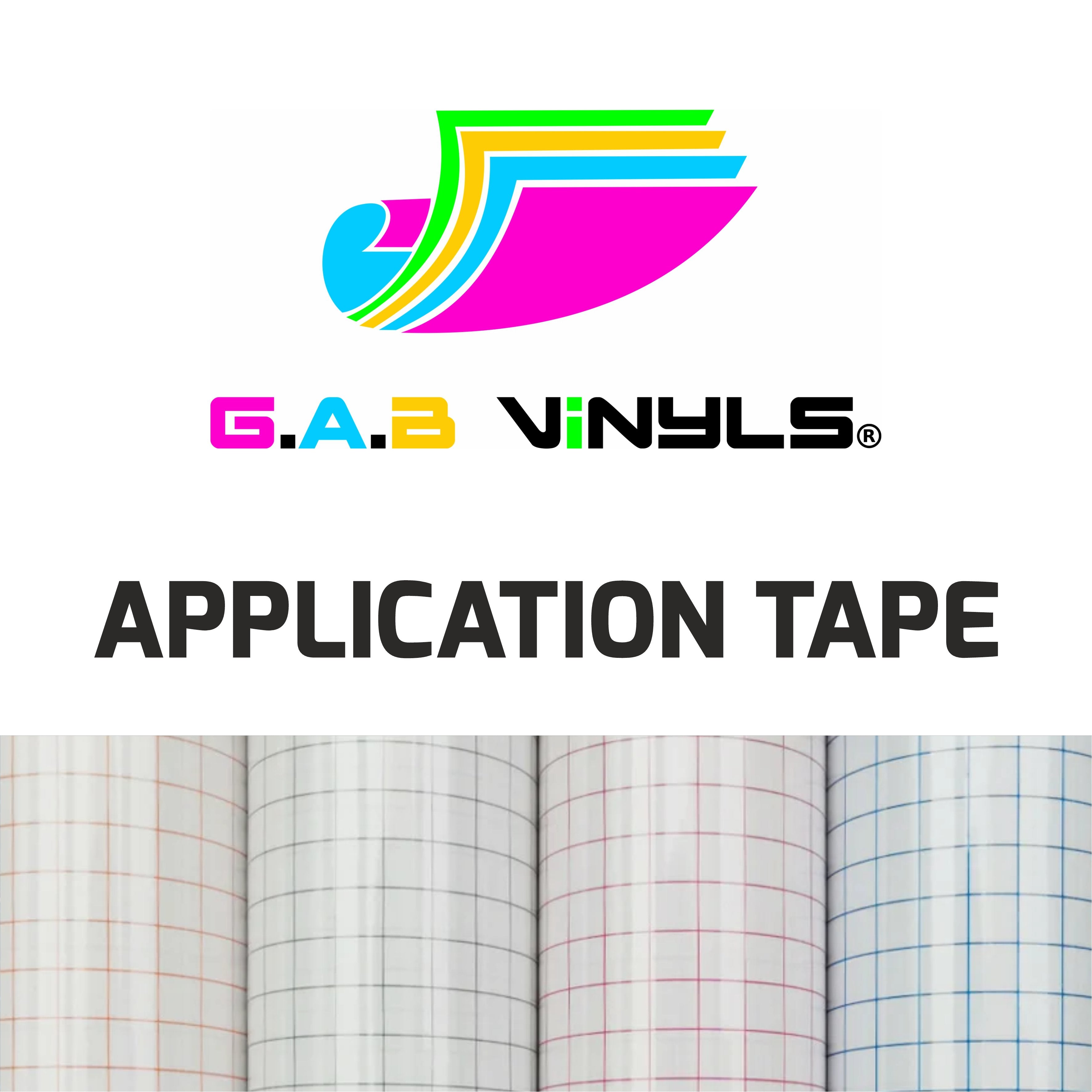 Application Tape for Self Adhesive – G.A.B Vinyls