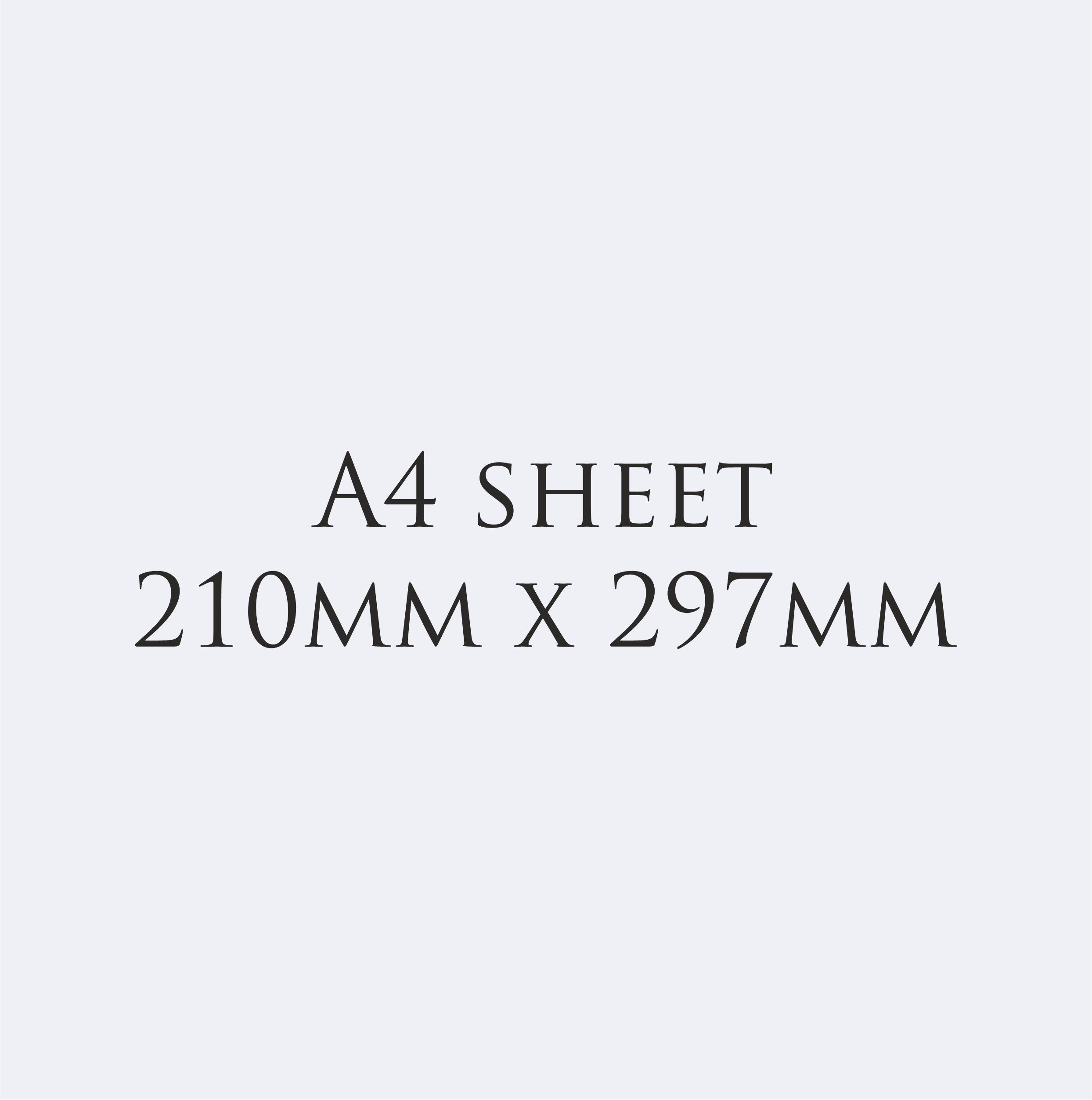 UV Activated - A4 sheet – G.A.B Vinyls