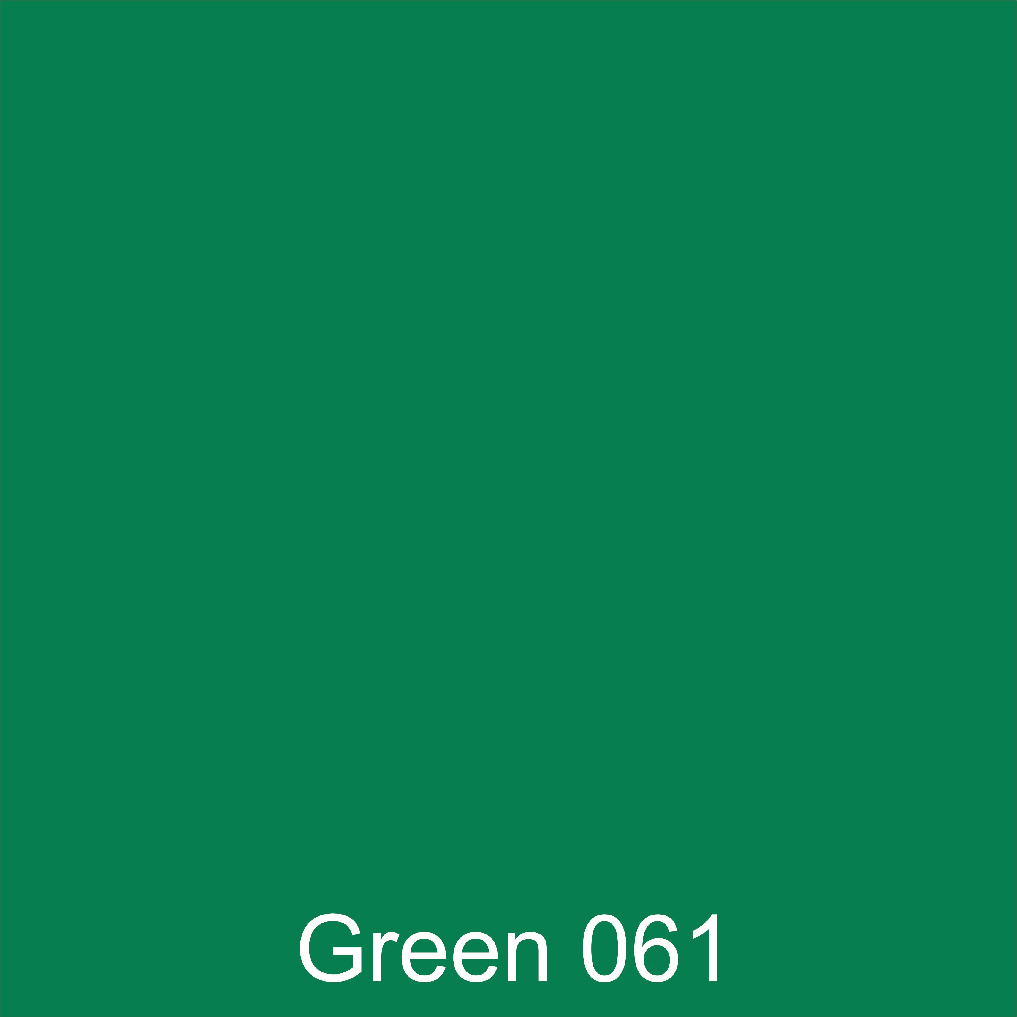 Oracal 651 Gloss :- Green - 061 – G.A.B Vinyls