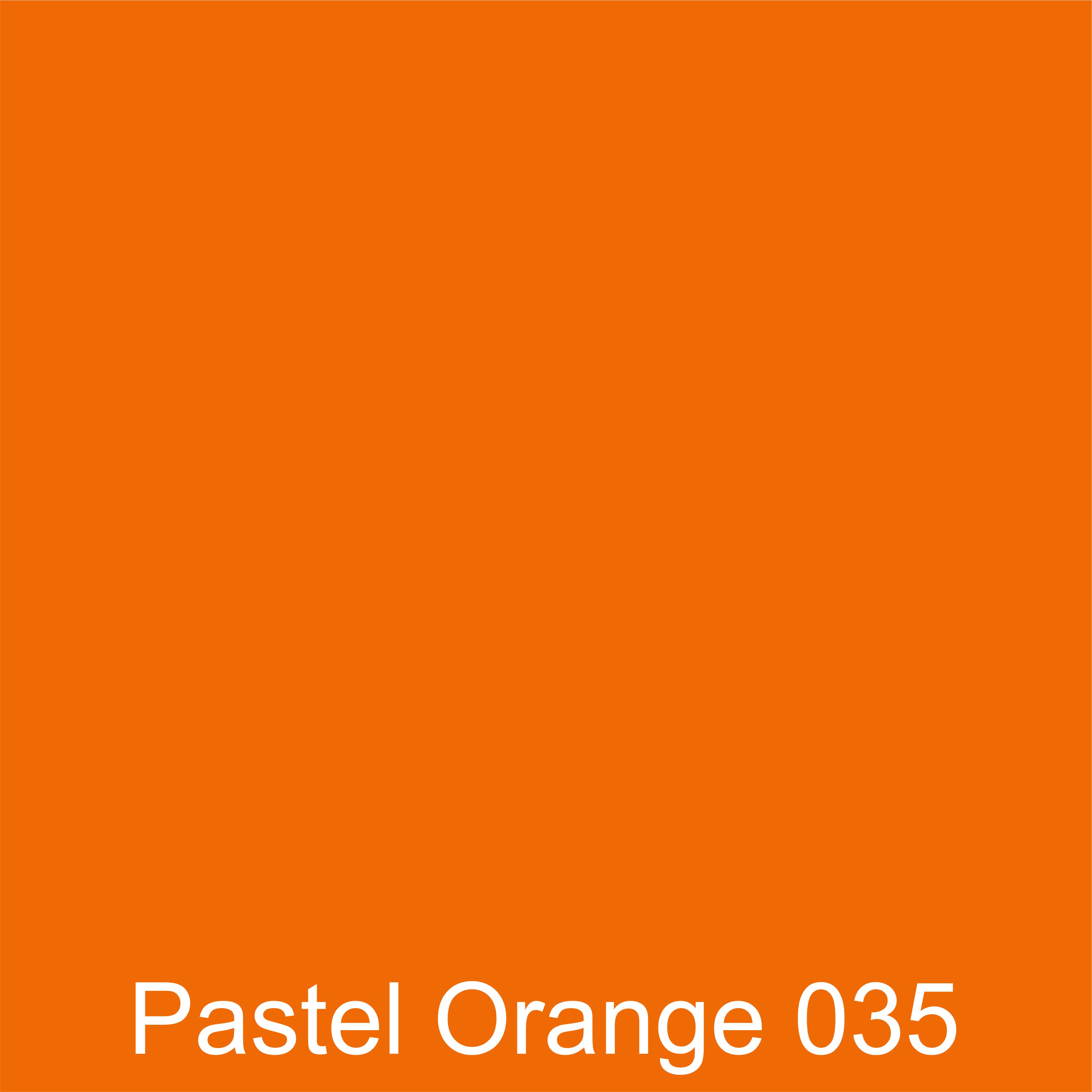 Oracal 651 Gloss :- Pastel Orange - 035 – G.A.B Vinyls