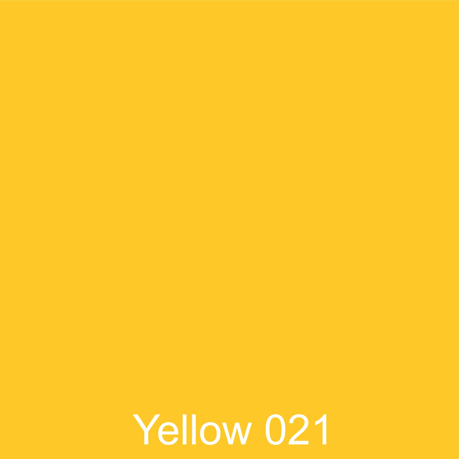 Oracal 651 Gloss :- Yellow - 021 – G.A.B Vinyls